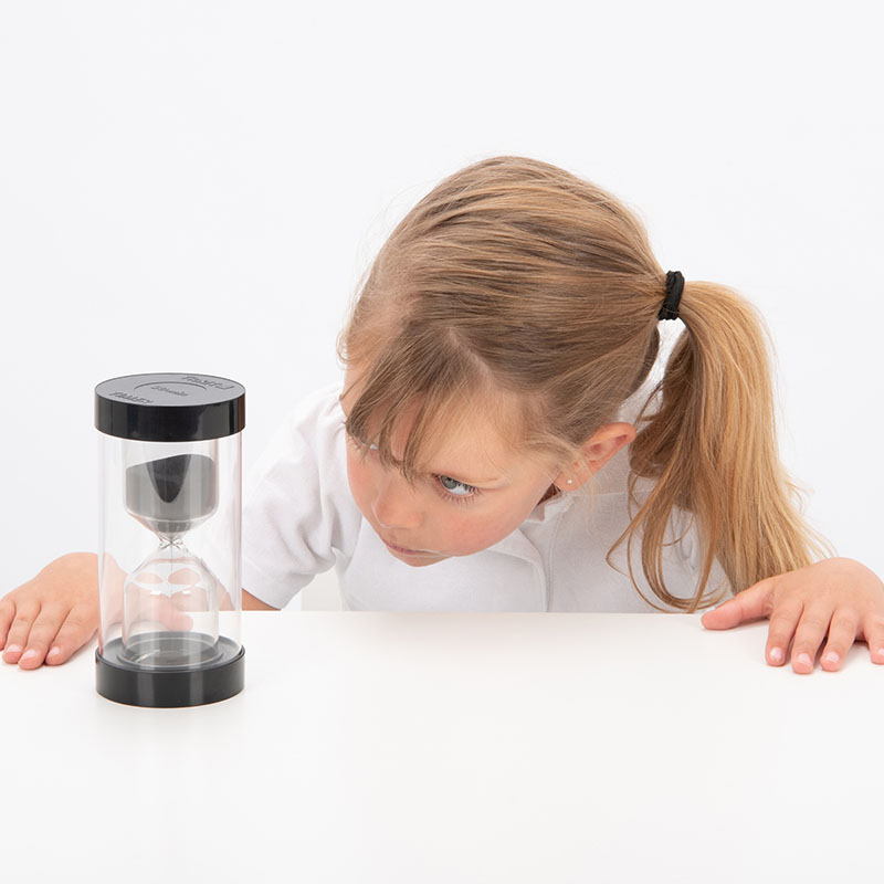 ColourBright Sand Timers 30 Minute Black