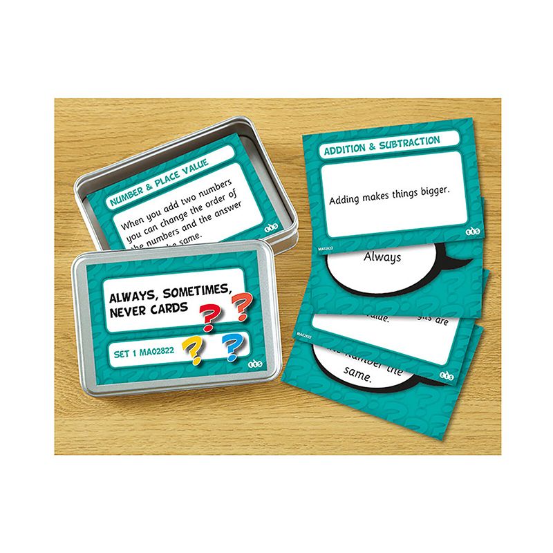 Always, Sometimes, Never Activity Cards | Educational Resources ...