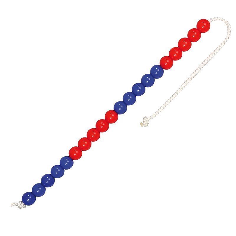 Red and Blue Bead String | Educational Resources | Creative Activity