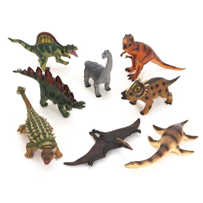 Jumbo Small World Dinosaurs 8pk | Educational Resources - Early Years ...