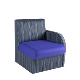 Aspect Modular Chair Left Arm | Classroom Furniture | Creative Activity