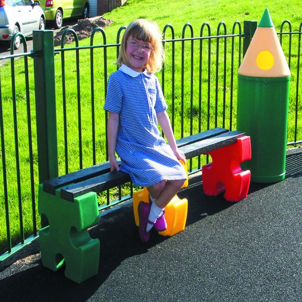 Jigsaw 3 Person Bench | Classroom Furniture | Creative Activity