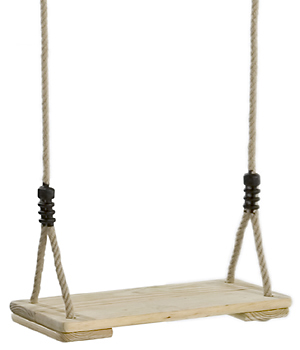 2m Long Wooden Swing Seat Outdoor Play Products Accessories Creative Activity